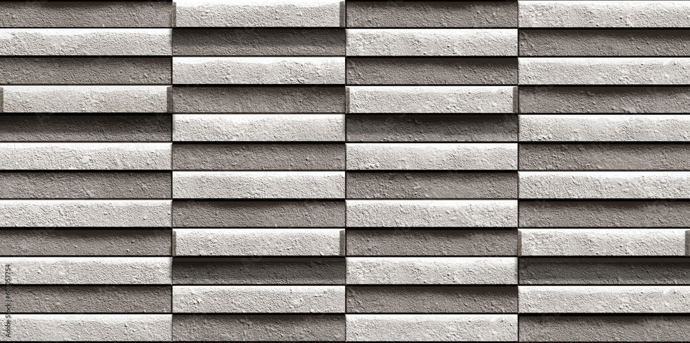 stone blocks wall cladding, natural carved stone strips black and white ...