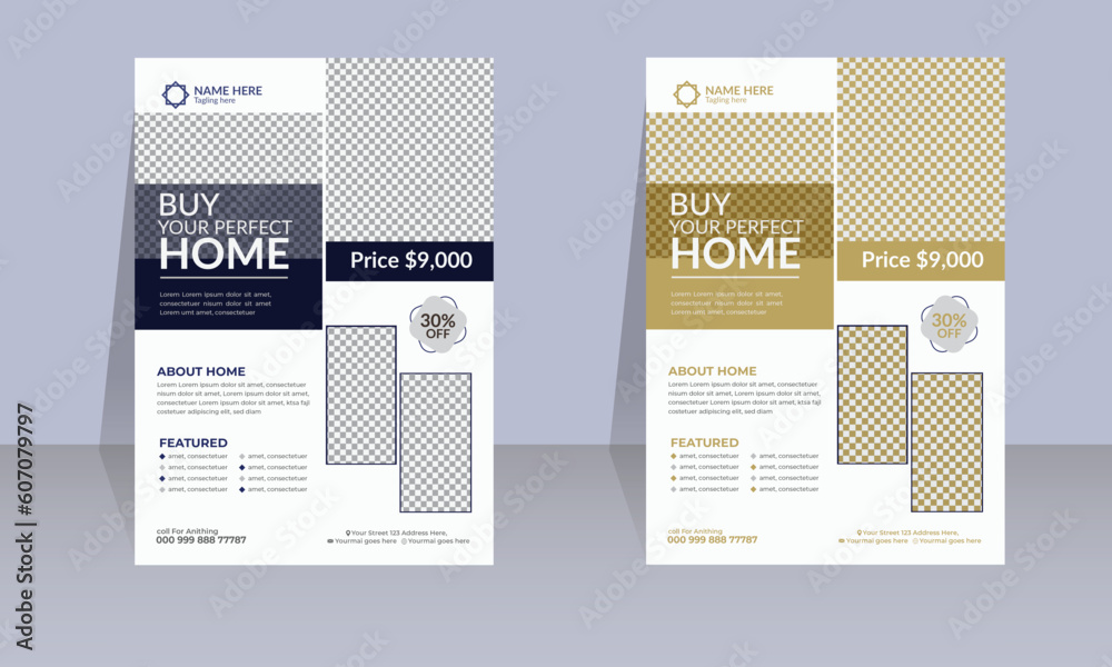 Flyer design for real estate sell, Real estate flyer Design, corporate ...