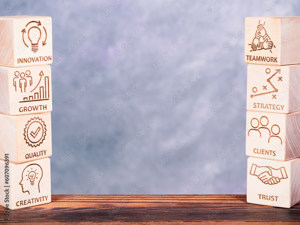 Foto de Symbols of core values as a corporate governance strategy do ...