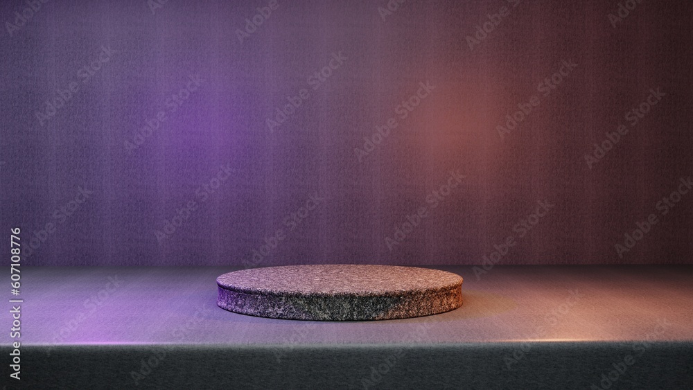 3D Blank Empty Podium Background 3d Rendering For Product Presentation ...