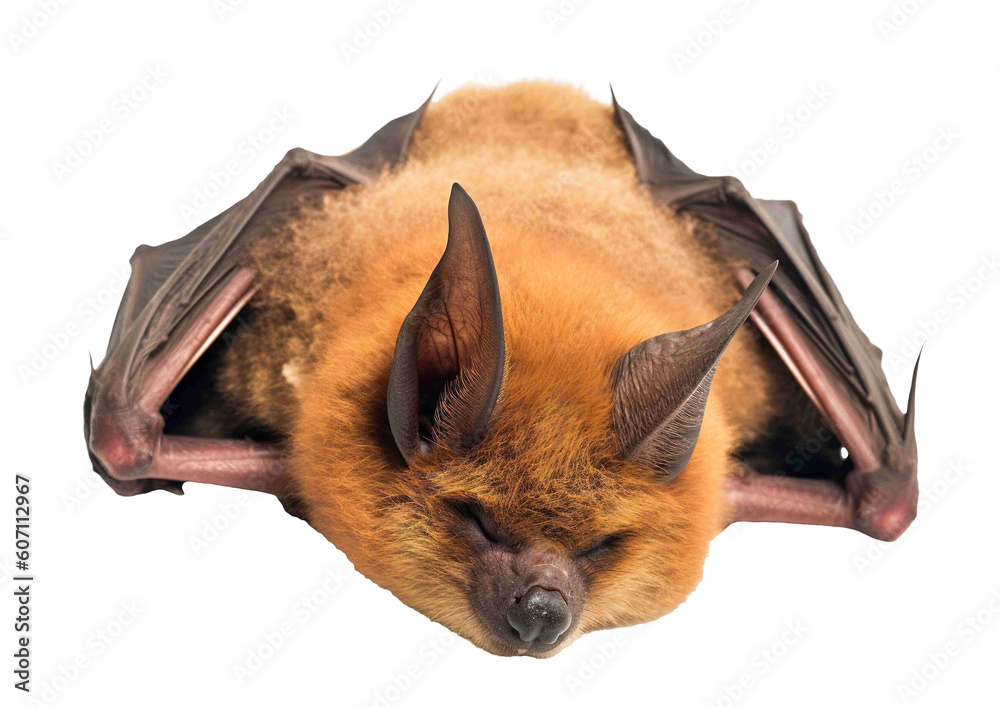 Cute bat, png, transparent background, sleeping, isolated, close up, hd ...