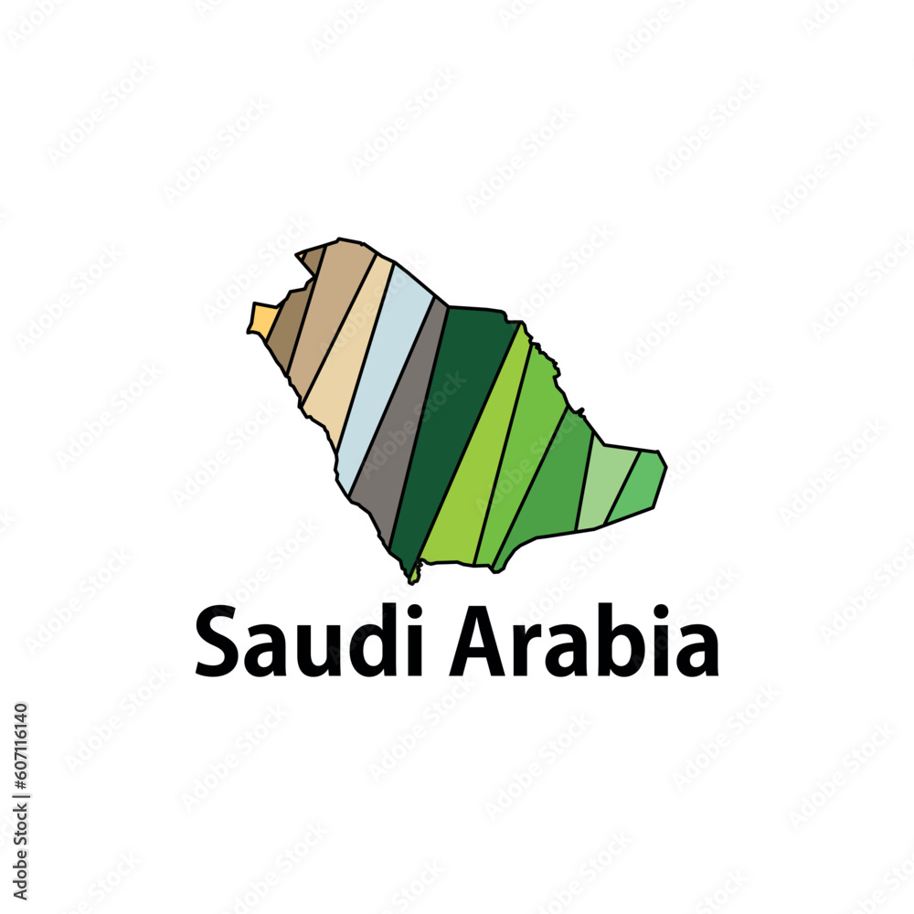 Vetor do Stock: Saudi Arabia regions map, vector file map of Saudi ...