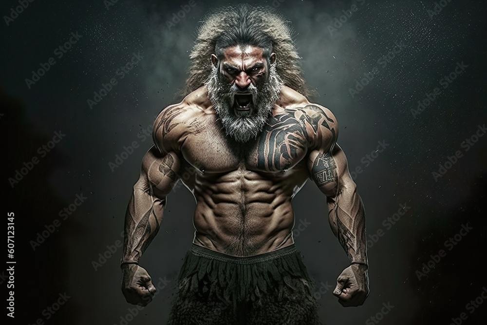 Bodybuilder In His 50s Stock Photo | Adobe Stock