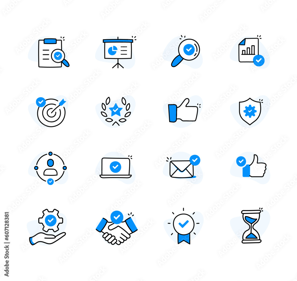 Assessment, Evaluation icons, Scoring icons, Grading icons, Analysis ...
