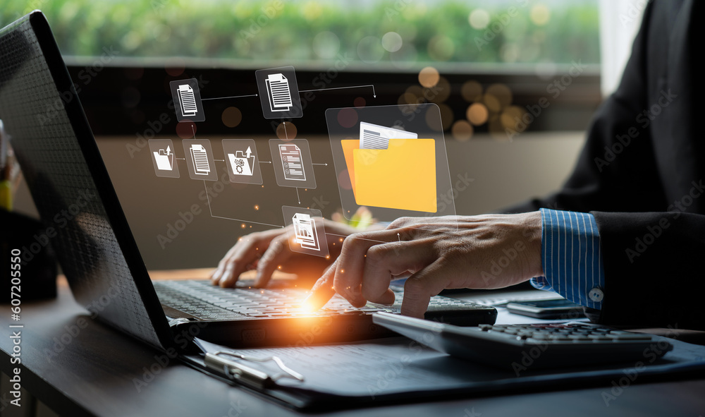 Document Management System (DMS), software to store, organize, track ...