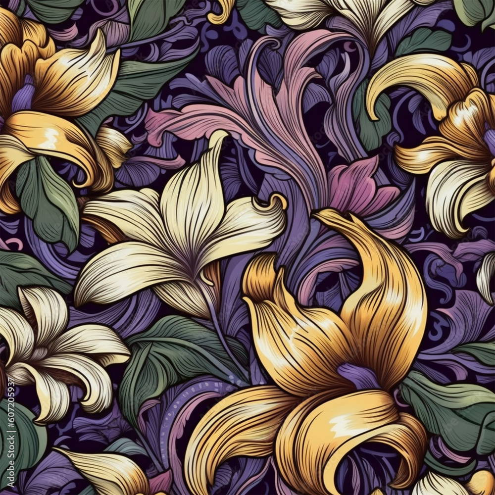 From delicate petals to intricate foliage designs, these patterns ...