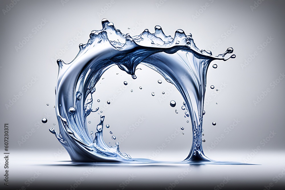 Ocean Water Splash Graphics