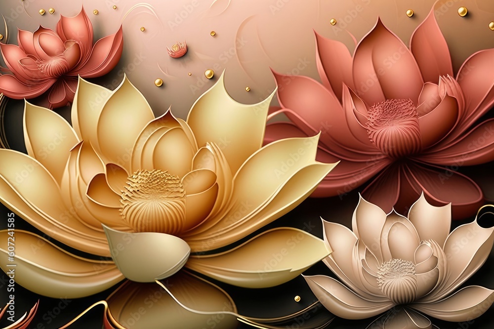 Red Lotus Wallpaper