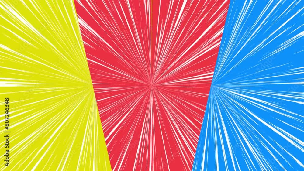 line speed background greenscreen animation comic cartoon zoom power ...