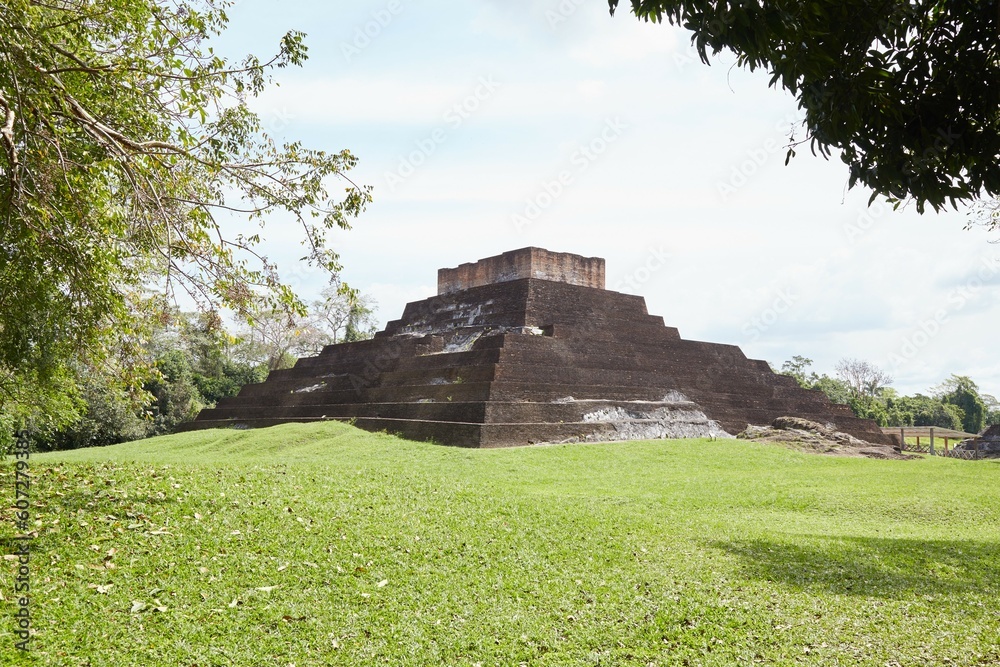 The elaborate ruins of Comalcalco in Tabasco, Mexico, is the western ...