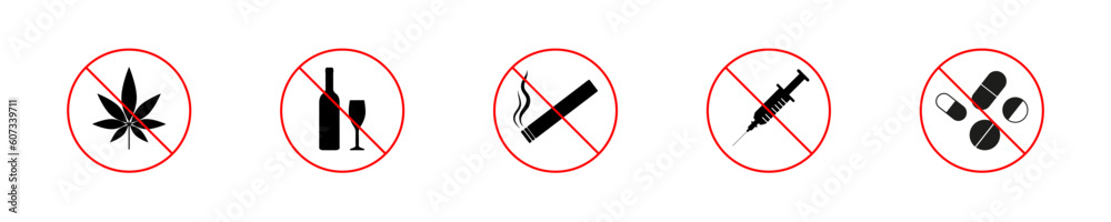 No smoking cigarettes, no alcohol, no taking drugs and pills, no ...