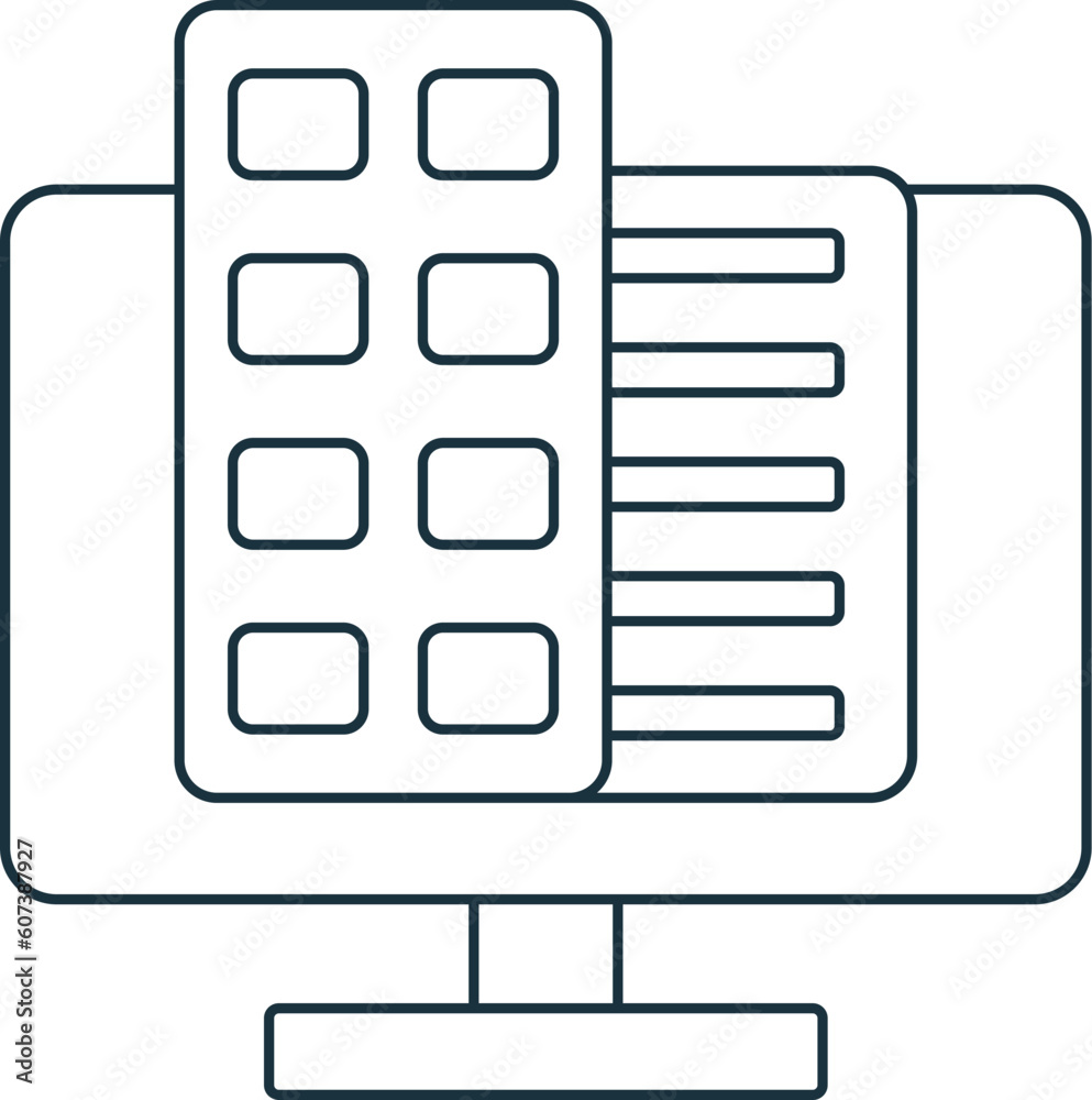 BIM icon. Monochrome simple sign from digitalization collection. BIM ...