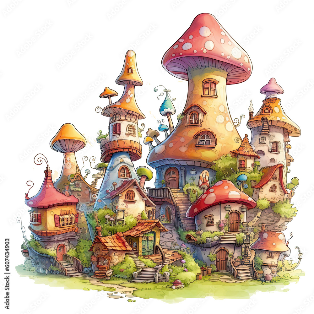 Fairy House, Magical Fairy House, Garden Fairy, Whimsical, Fantasy ...