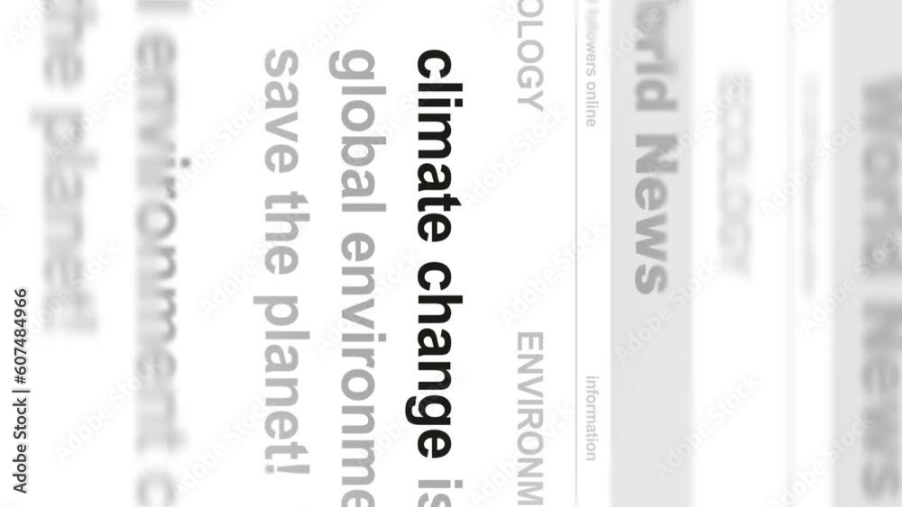 Vertical video: Climate Change global warming and environmental ...