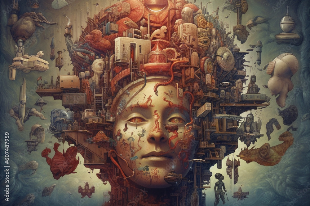 Subconscious mind, unveiling its hidden depths and complexities. the ...