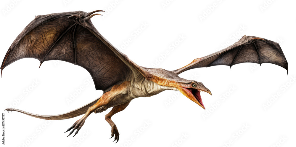 Pterodactyl on transparent background, PNG Stock Illustration | Adobe Stock
