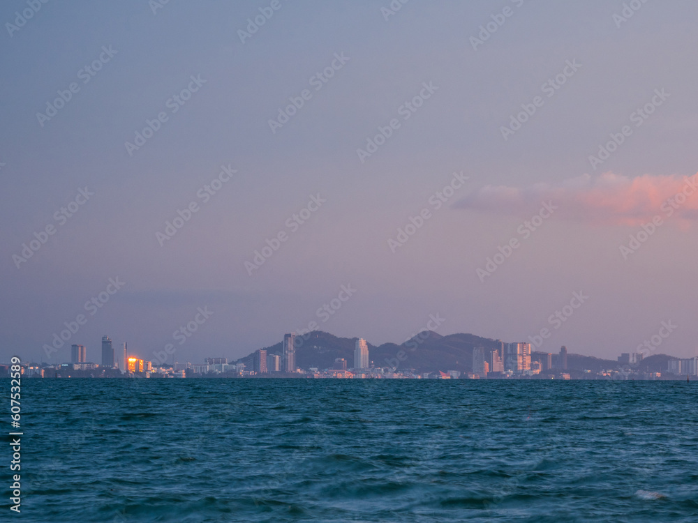 Foto Stock Chon buri Thailand, 24 Dec 2022, Front view of the view ...