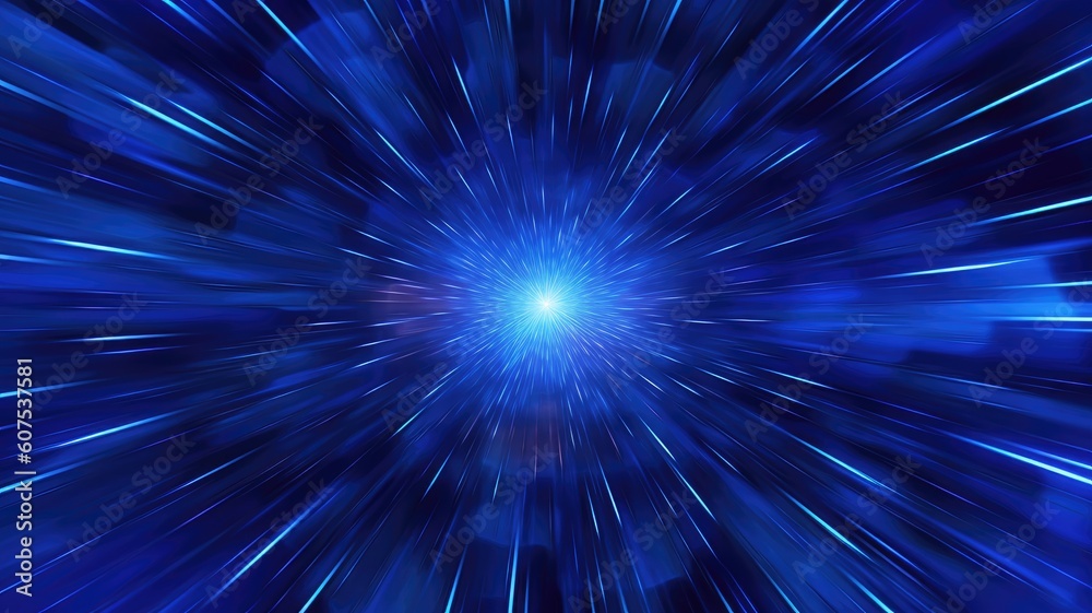 blue star burst animation blue burst animation. Generative AI Stock ...