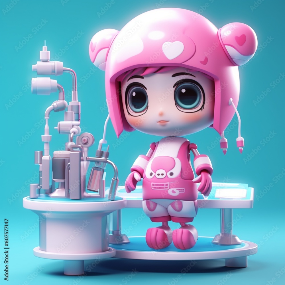 An Anime-inspired 2D Mascot Brings Adorableness to a Bioprinting ...