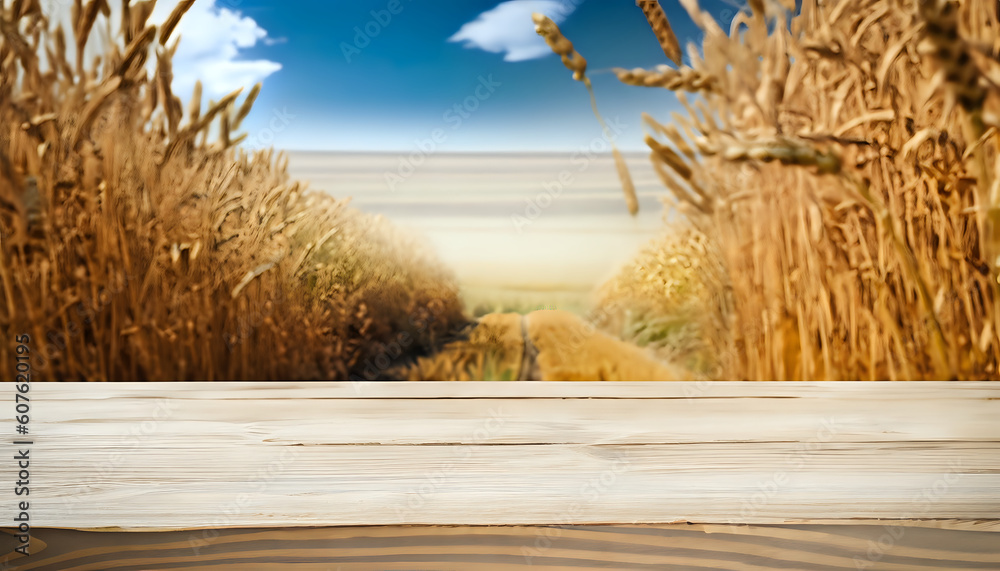 wheat field and fence, wheat field background, wallpaper, Desk of free ...