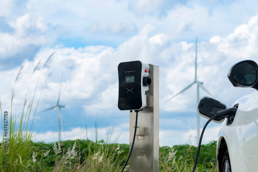 Progressive combination of wind turbine and EV car, future energy ...