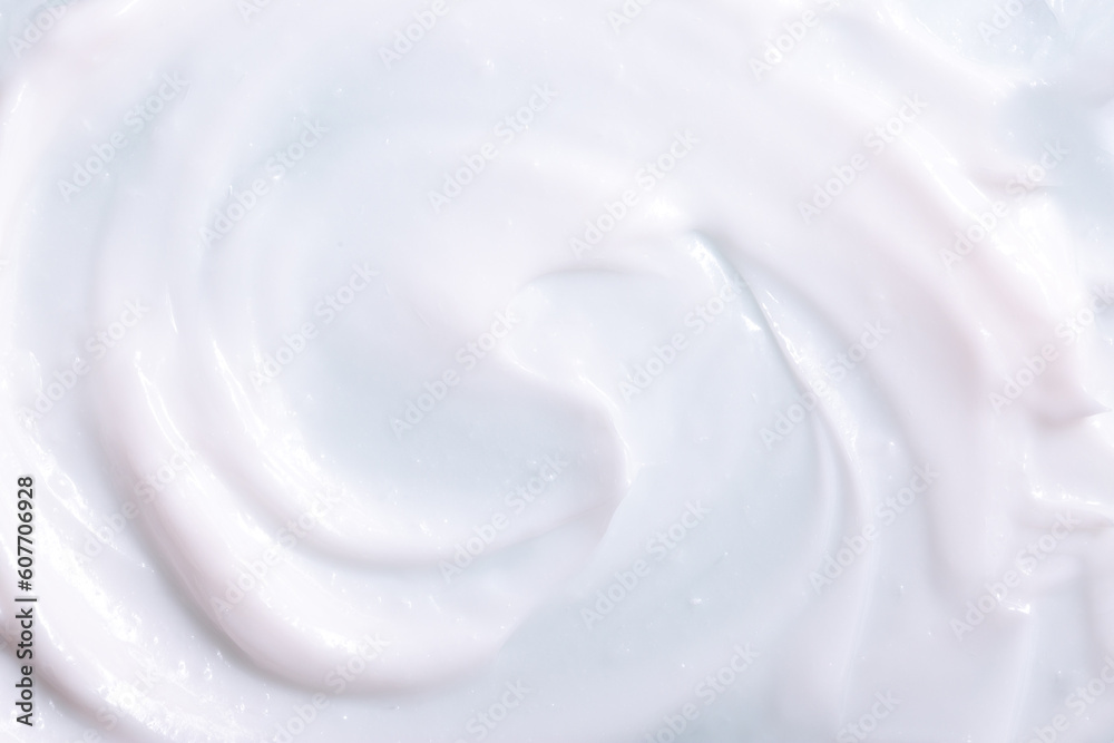 Skin cream texture. Background with smeared white cream. Moisturizing ...