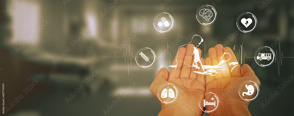 Patient Centered or Person-Centered Approach: Hands with Doctor and ...