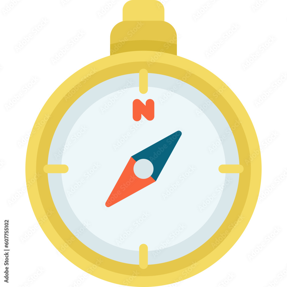 Magnetic Compass Clip Art