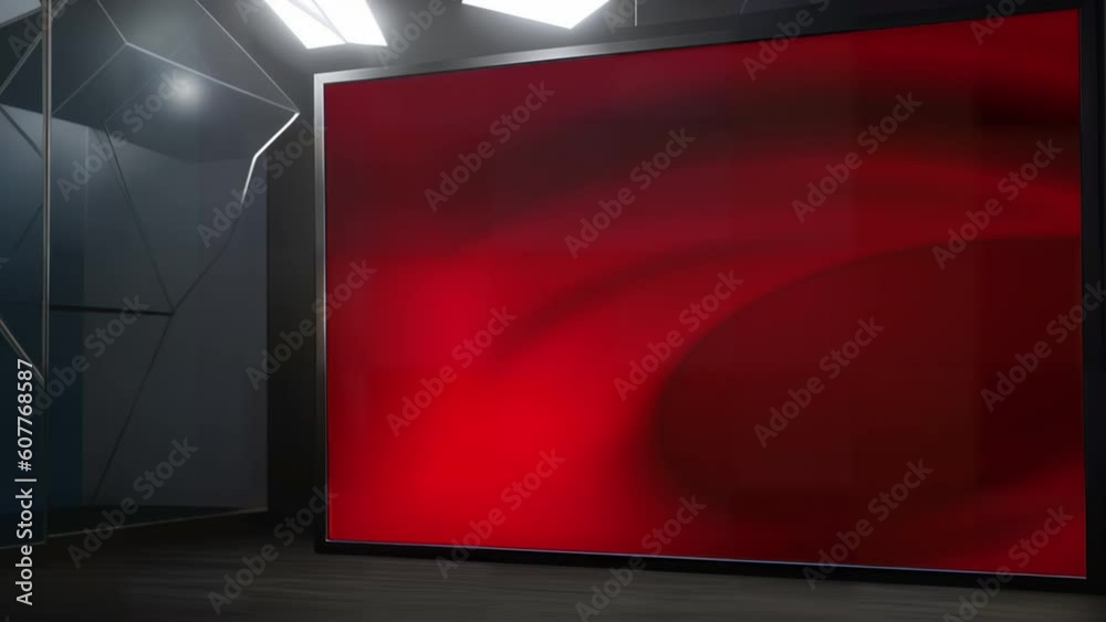 Dynamic TV Studio Background: Immersive Virtual Set for Captivating ...