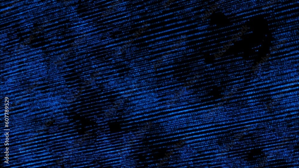 3D animation. Hi-tech digital technology concept Futuristic abstract ...