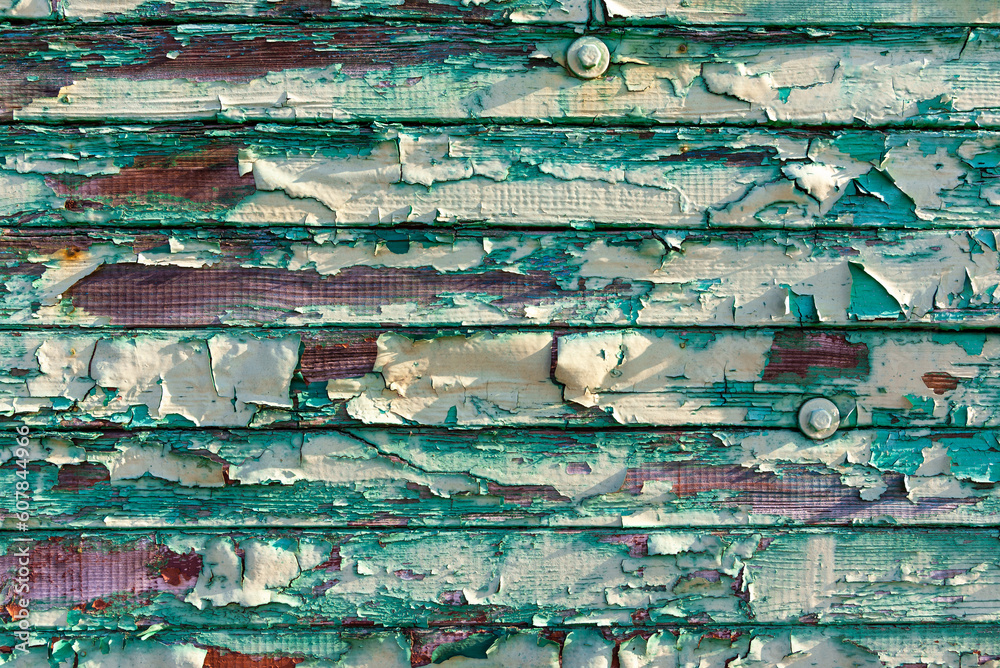 Color Peel wood texture.old weathered wooden planks wall as background, grunge texture pattern ...