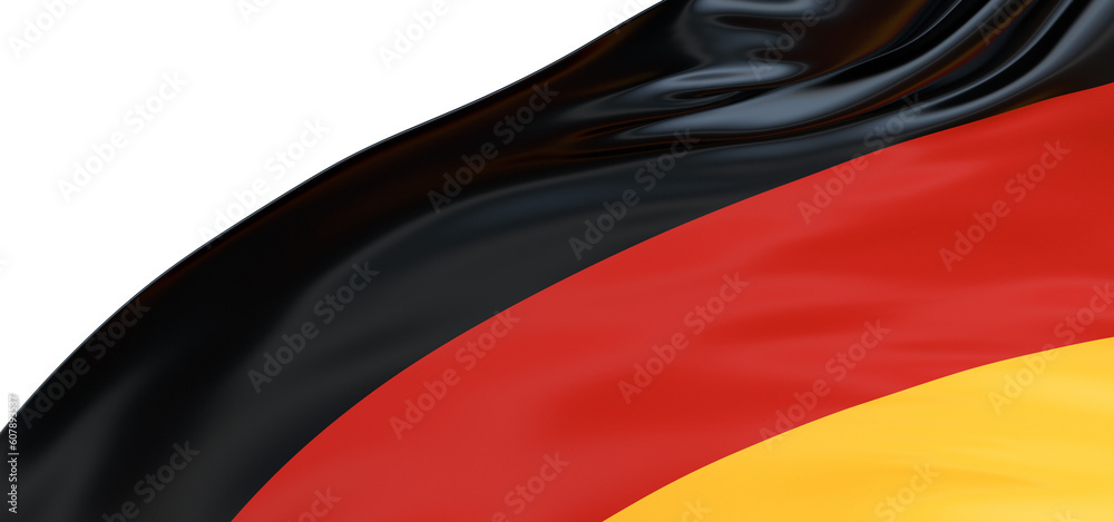 Symmetry and pride: The flag of Germany in focus Stock Illustration ...
