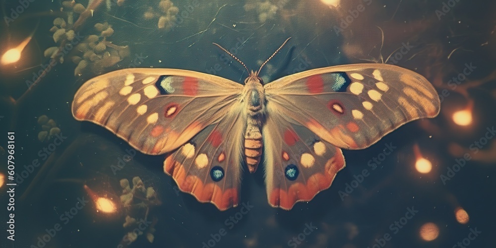 AI Generated. AI Generative. photo realistic illustration of A macro of ...