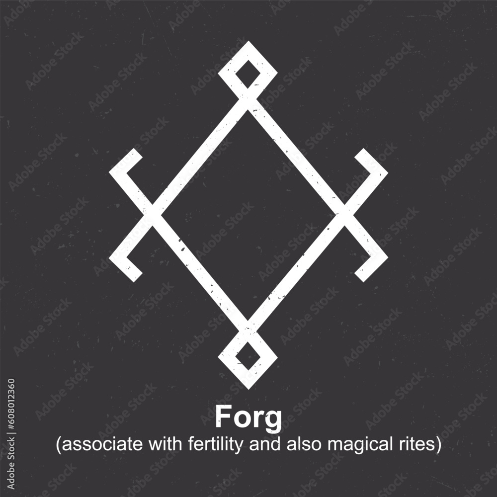 Forg (associate with fertility and also magical rites) - Berber Symbol ...