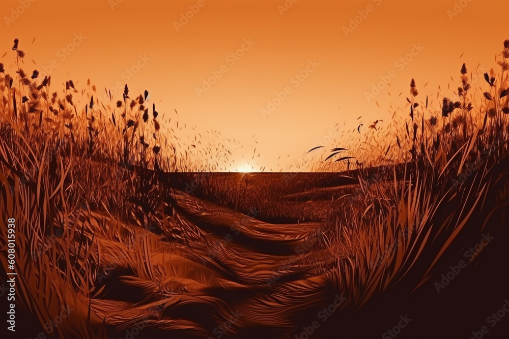 Drought, the problem of the future of the planet, water scarcity, heat ...