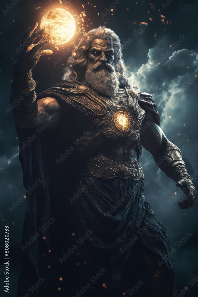 Cosmic Divinity: Erebus, the Greek God of Darkness, Cloaked in Ancient ...