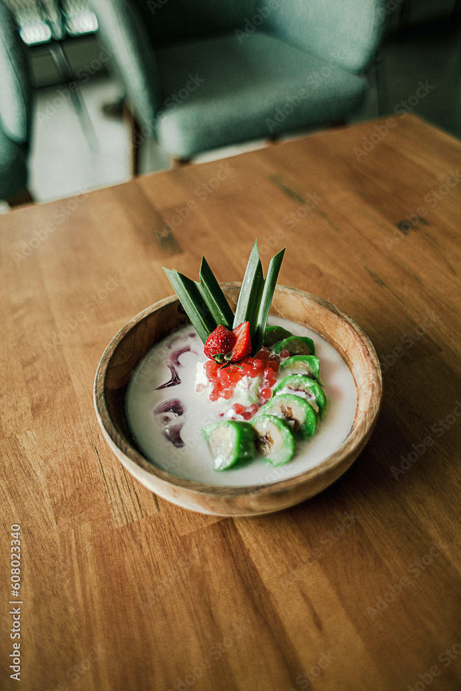 Pisang Ijo is a authentic recipe from Indonesia. Bananas are the main ...