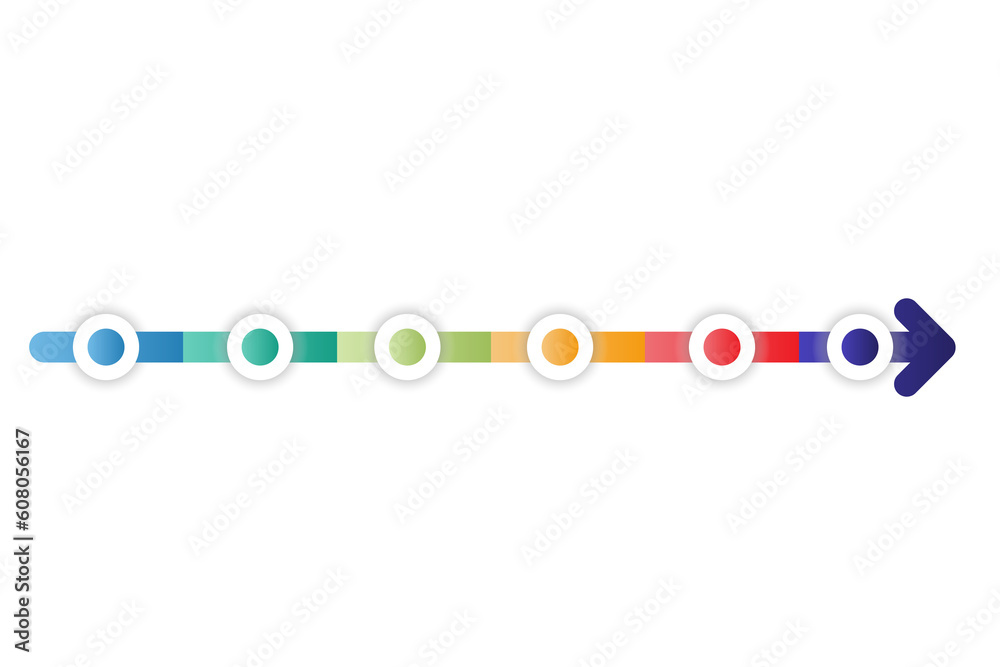 Infographic template for business. Modern Timeline diagram with journey ...