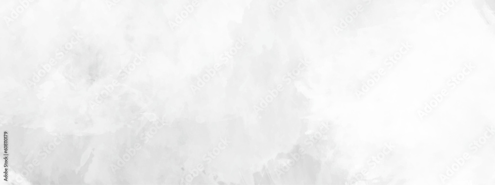 Silver, grey watercolor textured on white paper background. silver ...