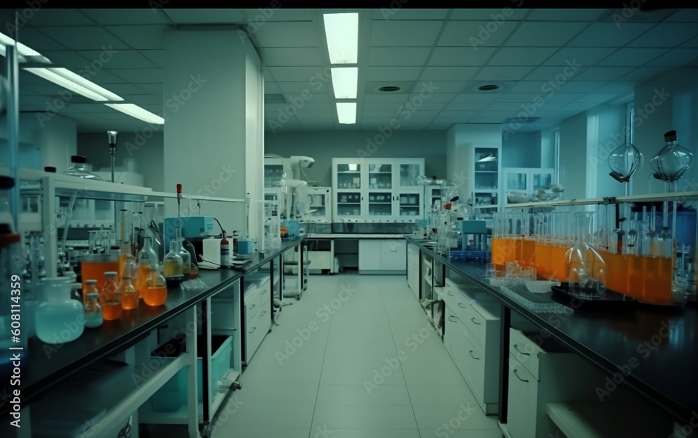 Modern Chemistry Laboratory