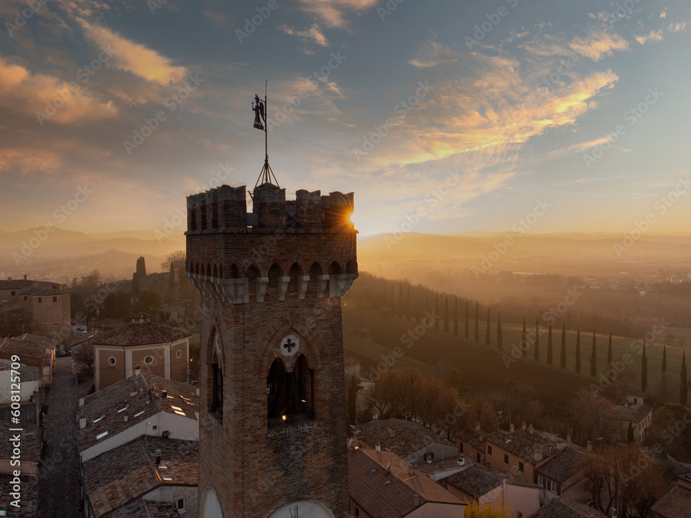 Immerse yourself in the enchanting beauty of Santarcangelo di Romagna ...