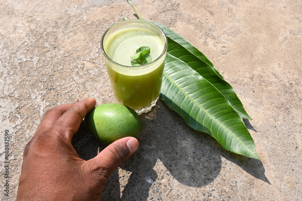 Raw Mango Drink. This is a traditional and most popular drink of Indian ...
