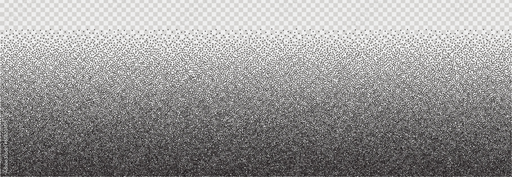 Noisy background with dots. On a transparent background. Retro grain ...