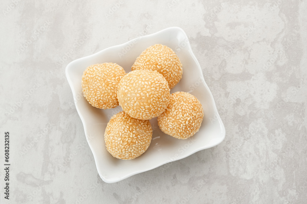 Onde-Onde, Indonesian traditional food, made from glutinous rice flour ...