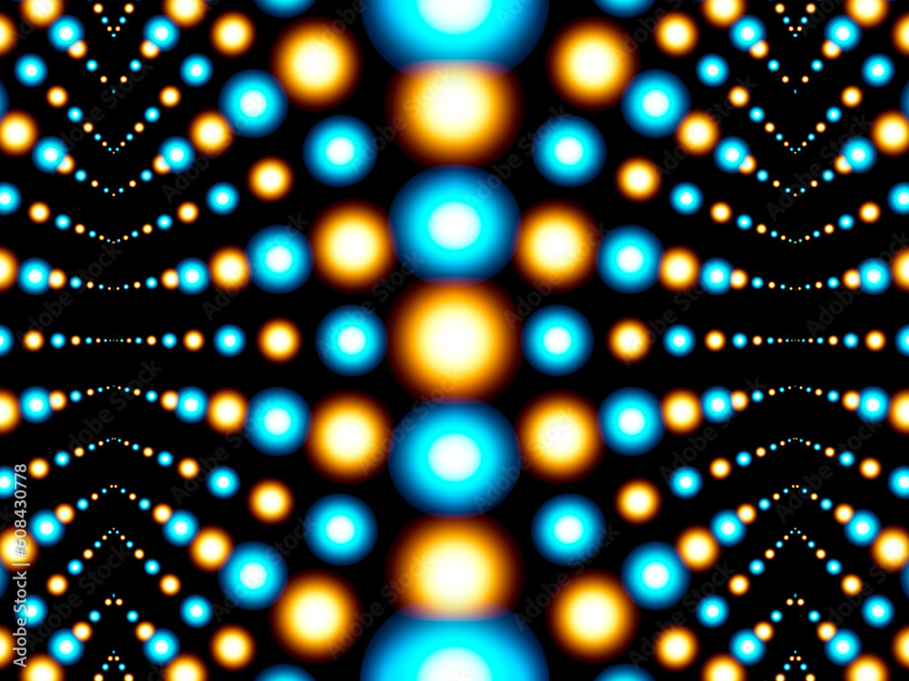 Abstract illustration of atomic Crystalline Structure Stock ...
