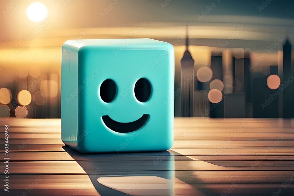 beautiful face smailey emoji Stock Illustration | Adobe Stock