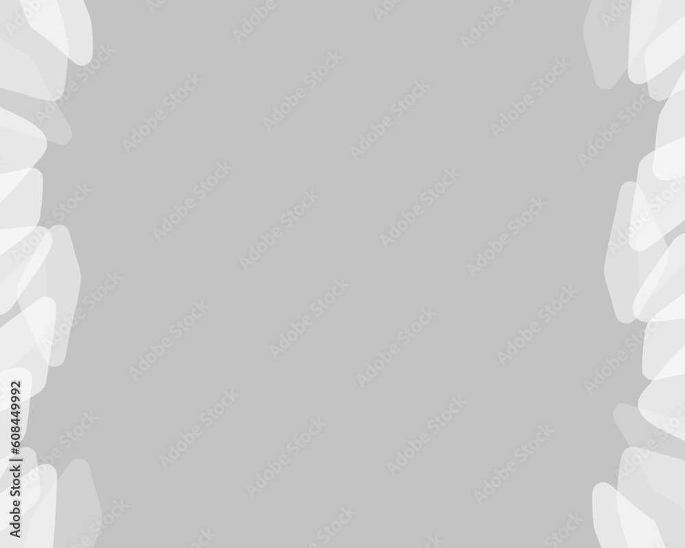 grey background with left and right side border, blank space ...