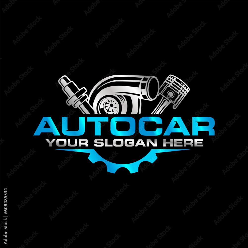 Diesel engine logo vector. workshop automotive transportation engine ...