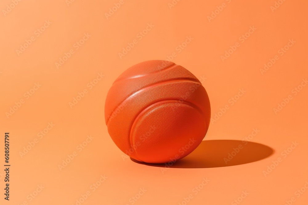 Solid Bright Orange Background
