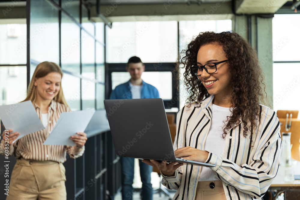 Young People Working In Office